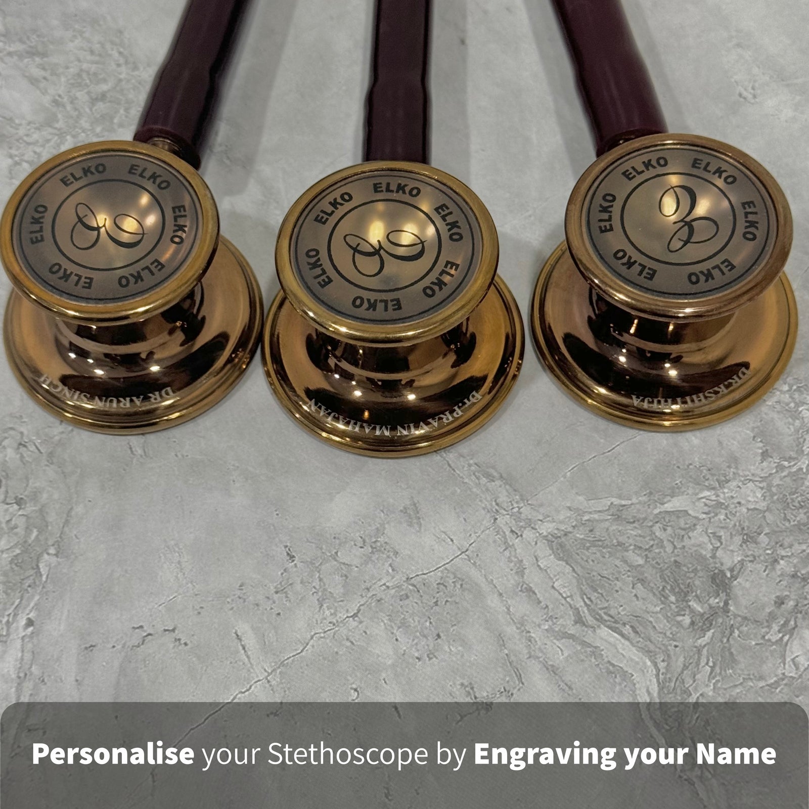 Personalise your Stethoscope by Engraving your Name