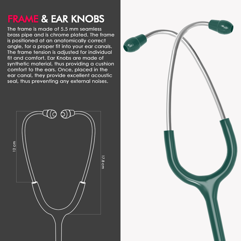 ELKO ULTRA II SS Stainless Steel Stethoscope – ELKO Healthcare